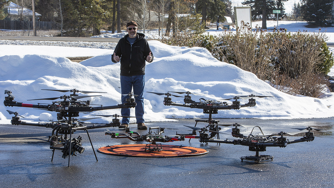 Enterprise Drone Equipment for Commercial use - Quadrocopter